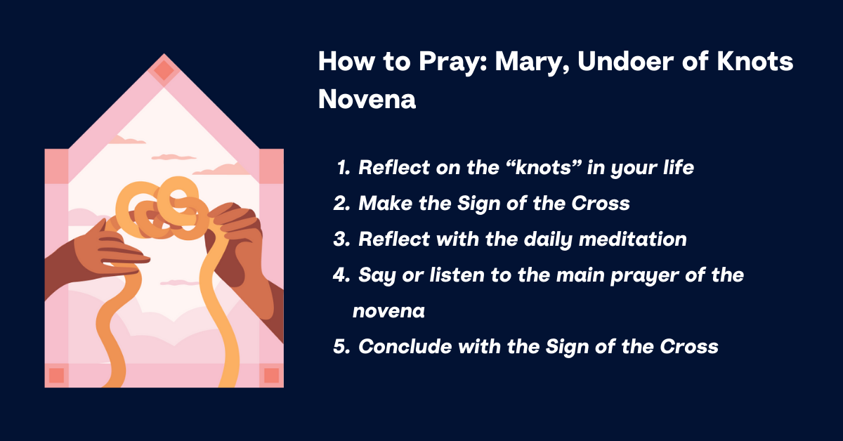 How to Pray the Mary, Undoer of Knots Novena – Hallow: Catholic Prayer App
