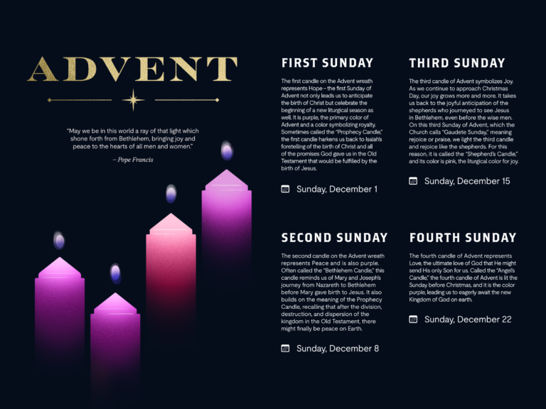 Advent Candles and Advent Wreaths: The History and Meaning, Colors ...