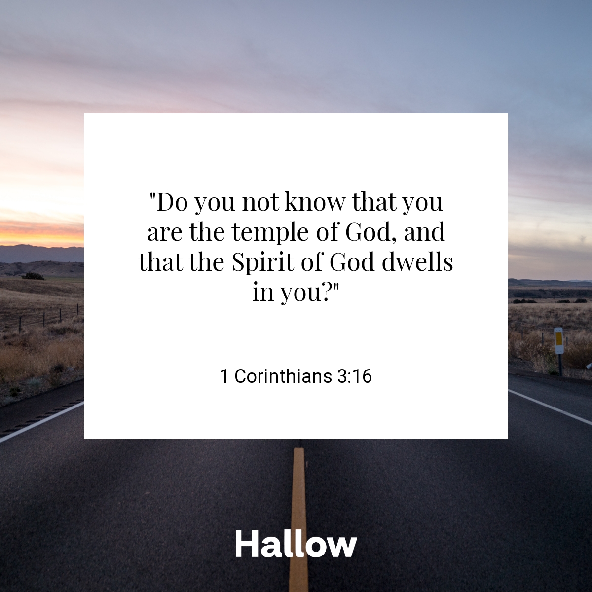 Spirit Of God Dwells In You