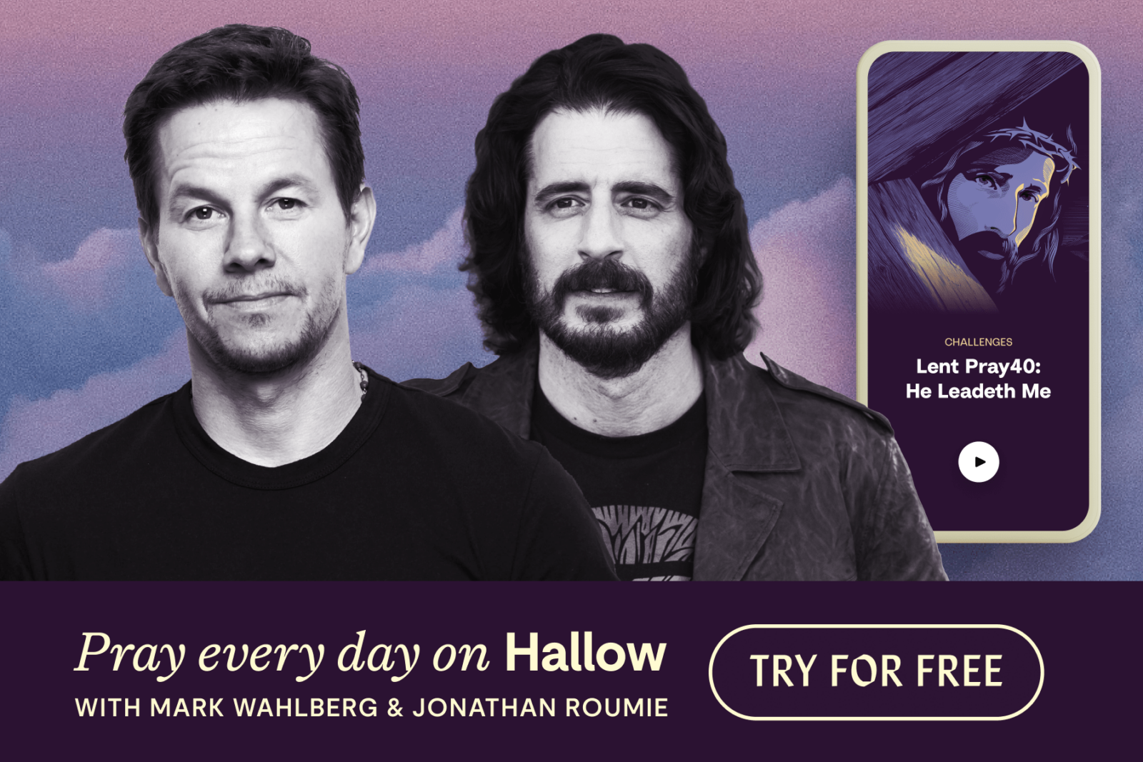 Join Mark Wahlberg in Prayer on Hallow: #1 Prayer App in the World